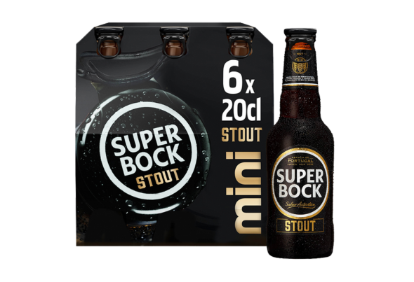 CERVEJA STOUT SUPER BOCK 20CL