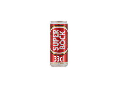 CERVEJA SUPER BOCK BRANCA LATA 0.33